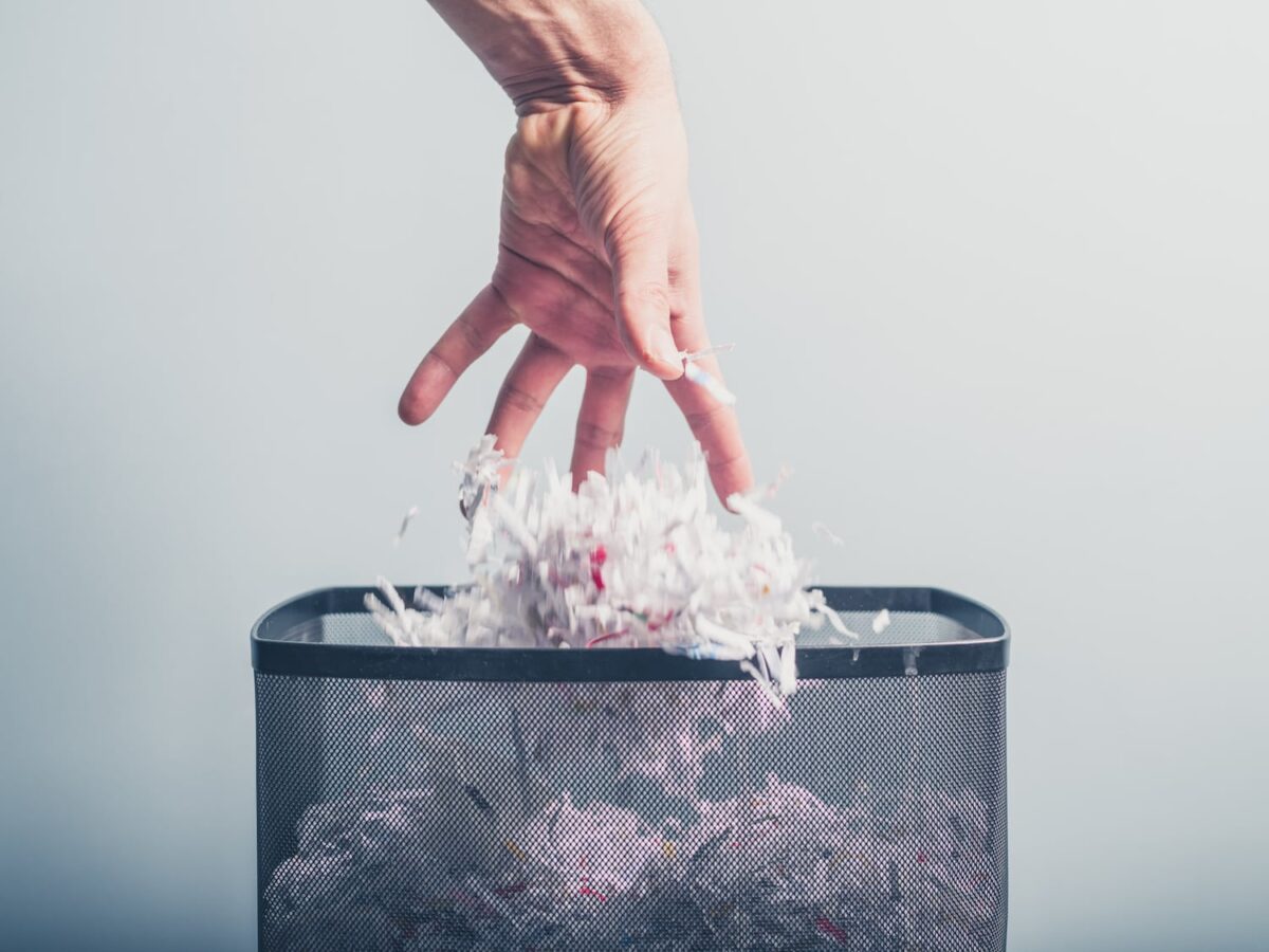 Why to Change Your Thinking About Document Shredding - Papersavers Ltd
